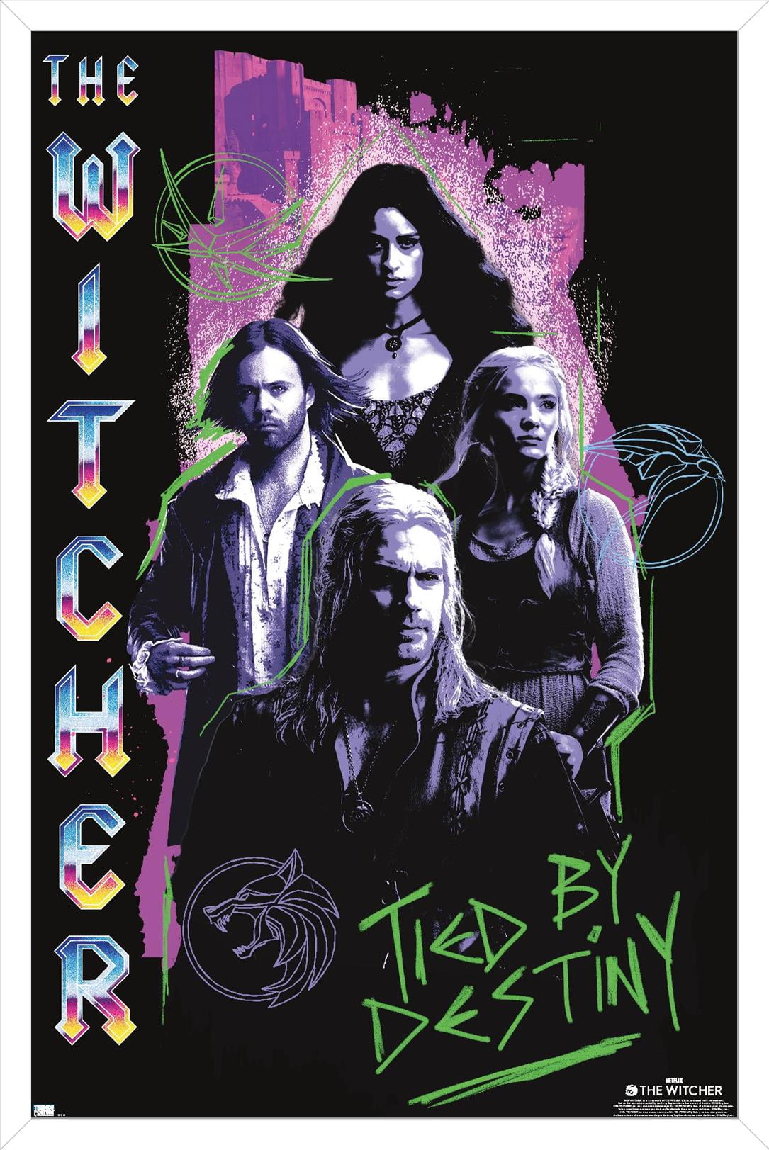 Netflix The Witcher: Season 3 - Tied By Destiny Wall Poster, 22.375" x ...