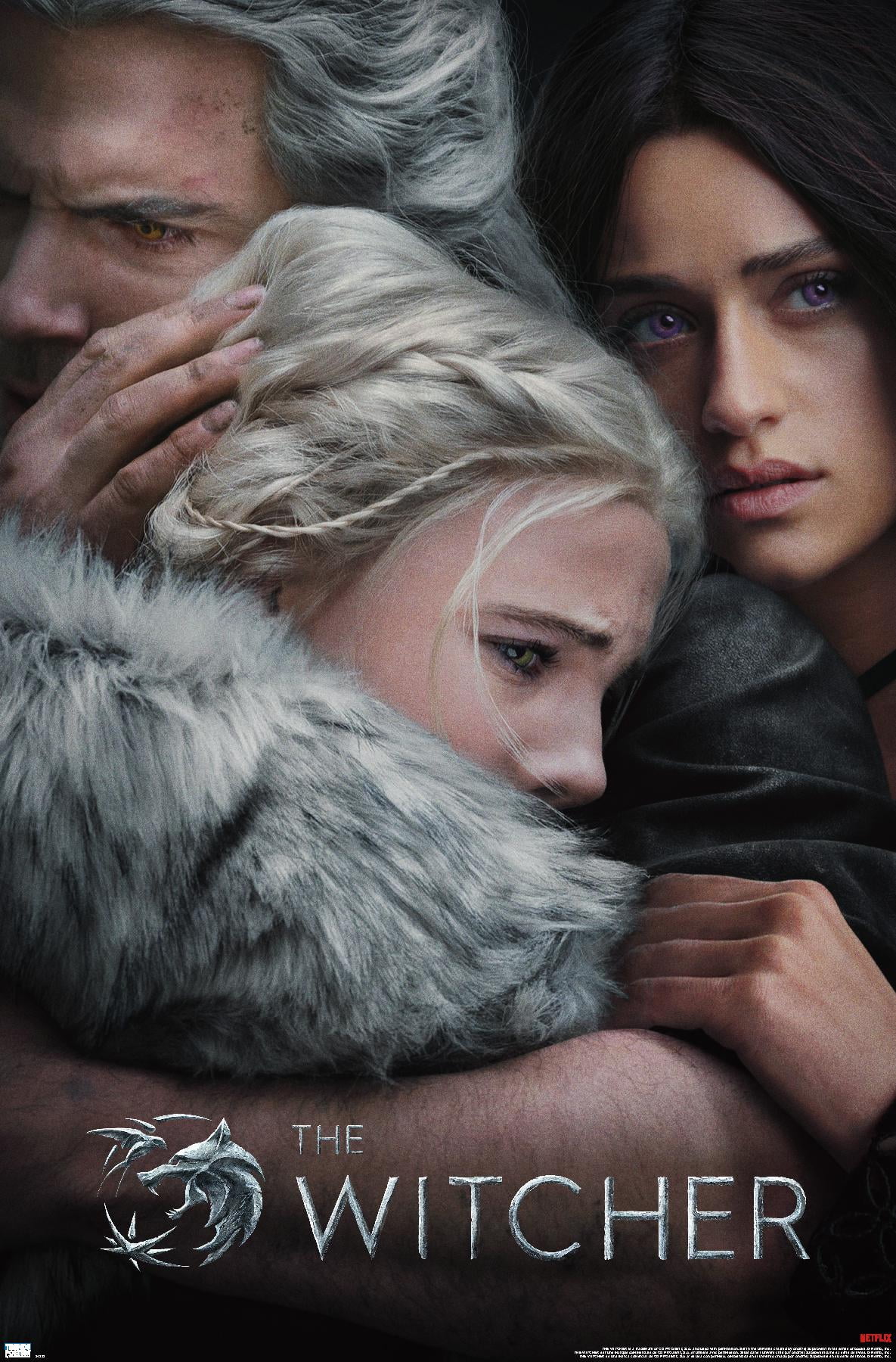 Netflix The Witcher: Season 3 - Trio Key Art Wall Poster, 22.375" x 34 ...