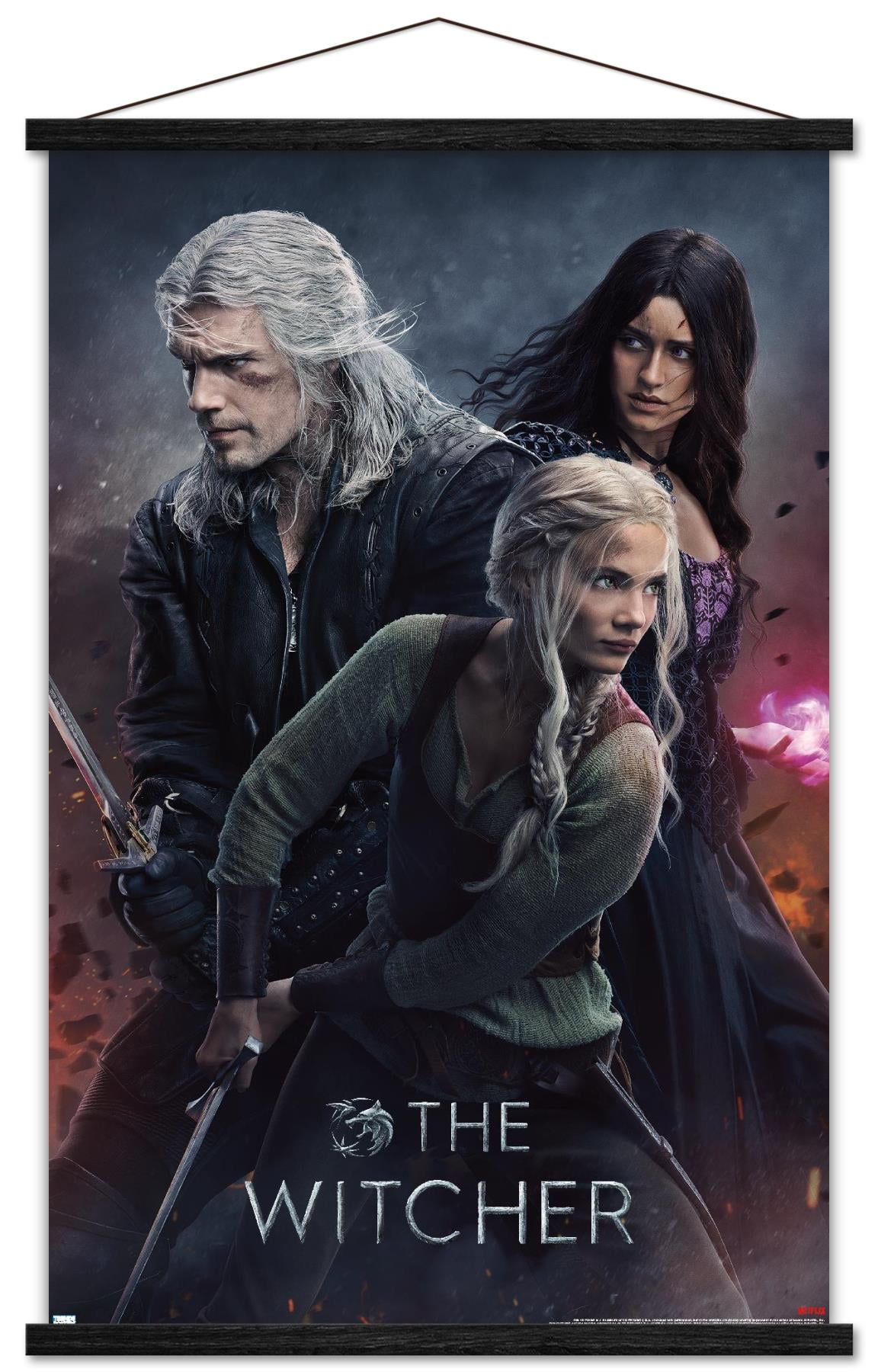 Netflix The Witcher: Season 3 - Trio One Sheet Wall Poster with ...