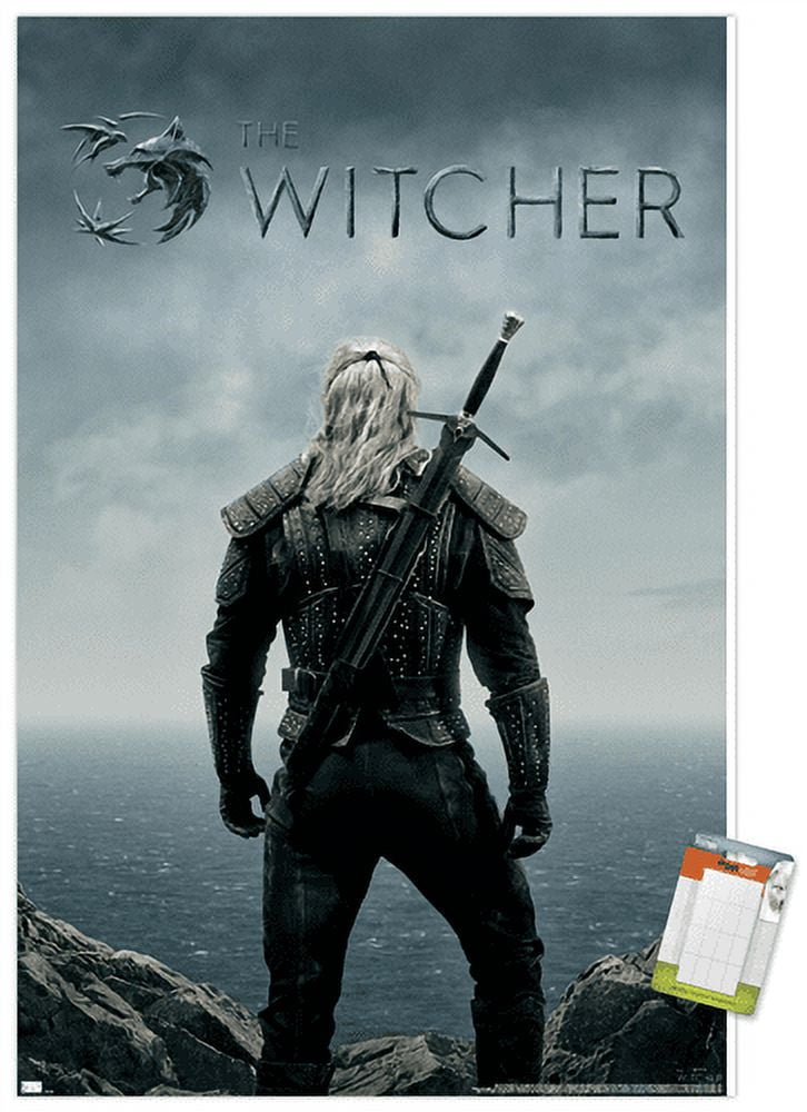 Netflix The Witcher - Teaser Wall Poster, 14.725" x 22.375" - Walmart.com