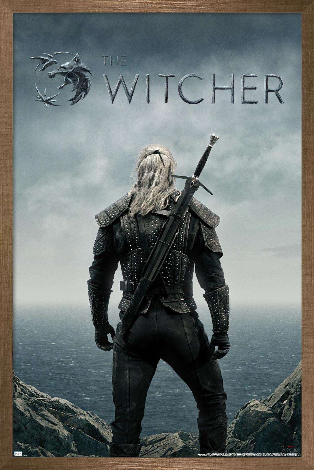 Netflix The Witcher - Teaser Wall Poster, 22.375" x 34", Framed ...