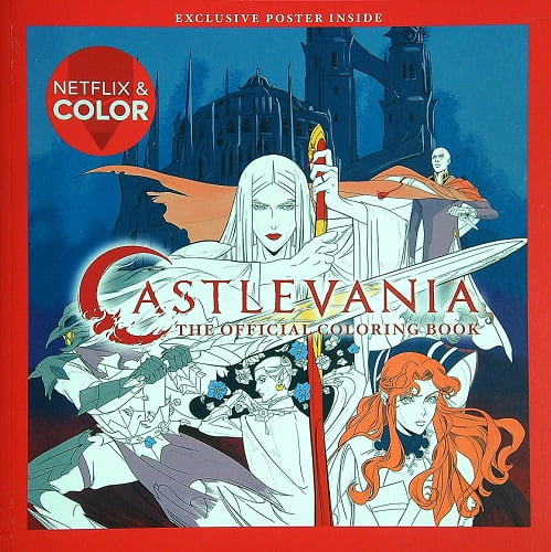 Netflix and Color Castlevania: The Official Coloring Book (Paperback ...