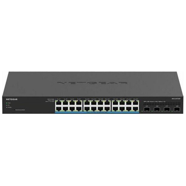 Netgear 24-Port Multi-Gigabit (2.5G) Ethernet Ultra60 PoE++ Smart ...