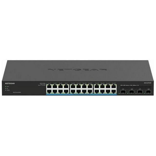 Netgear 24-Port Multi-Gigabit (2.5G) Ethernet Ultra60 PoE++ Smart ...