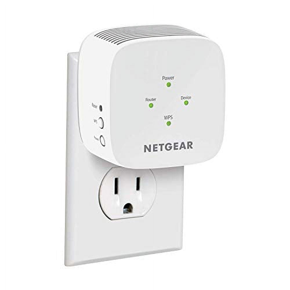 Netgear AC1200 Dual Band WiFi Network Range Extender, Indoor, 1.20 Gbit ...