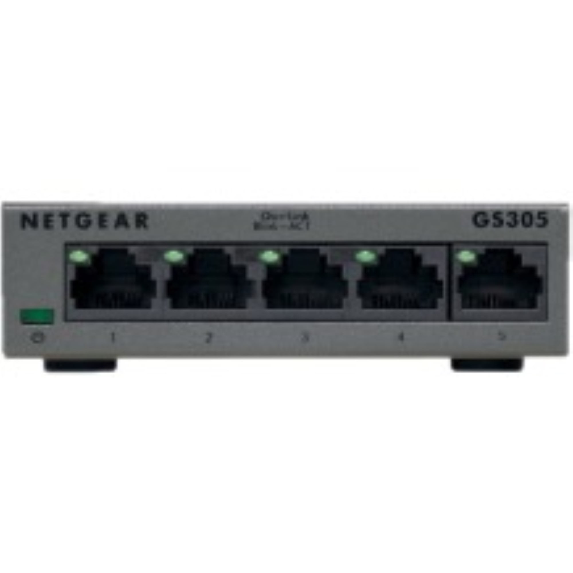 NETGEAR 5-Port Gigabit Ethernet Unmanaged Switch (GS305), Desktop ...
