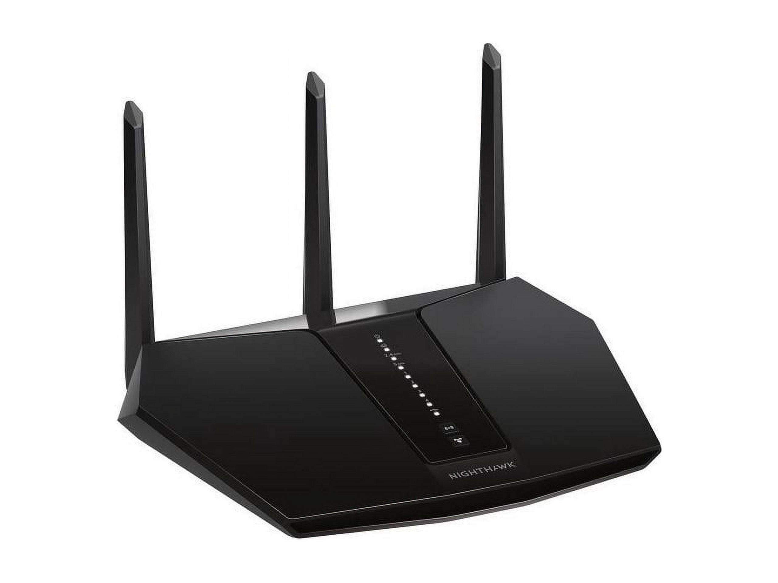 Netgear Nighthawk Wi-Fi 6 IEEE 802.11ax Ethernet Wireless Router ...