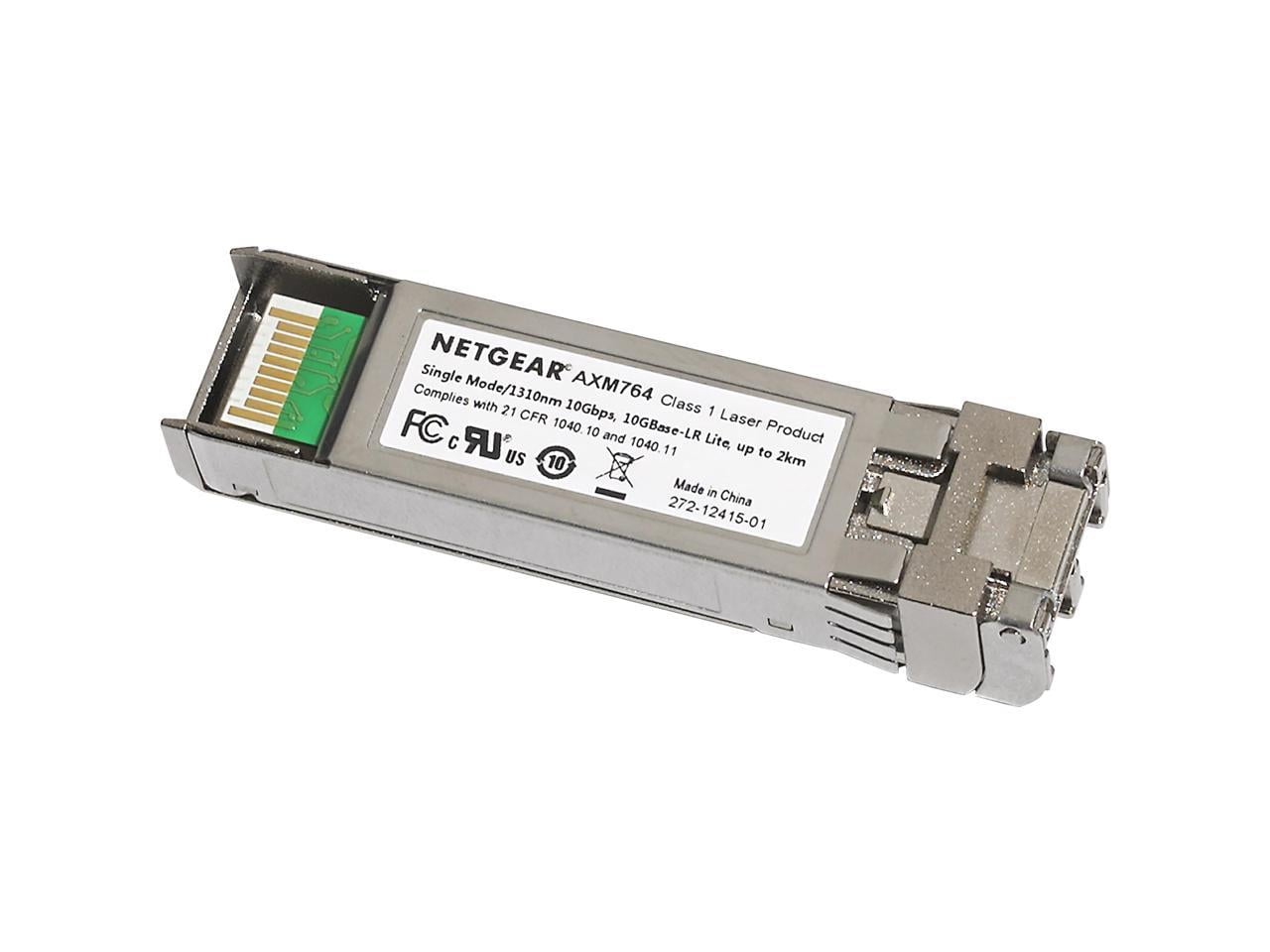 Netgear ProSAFE 10 Gigabit Base-LR Lite SFP+ Single Mode Module ...