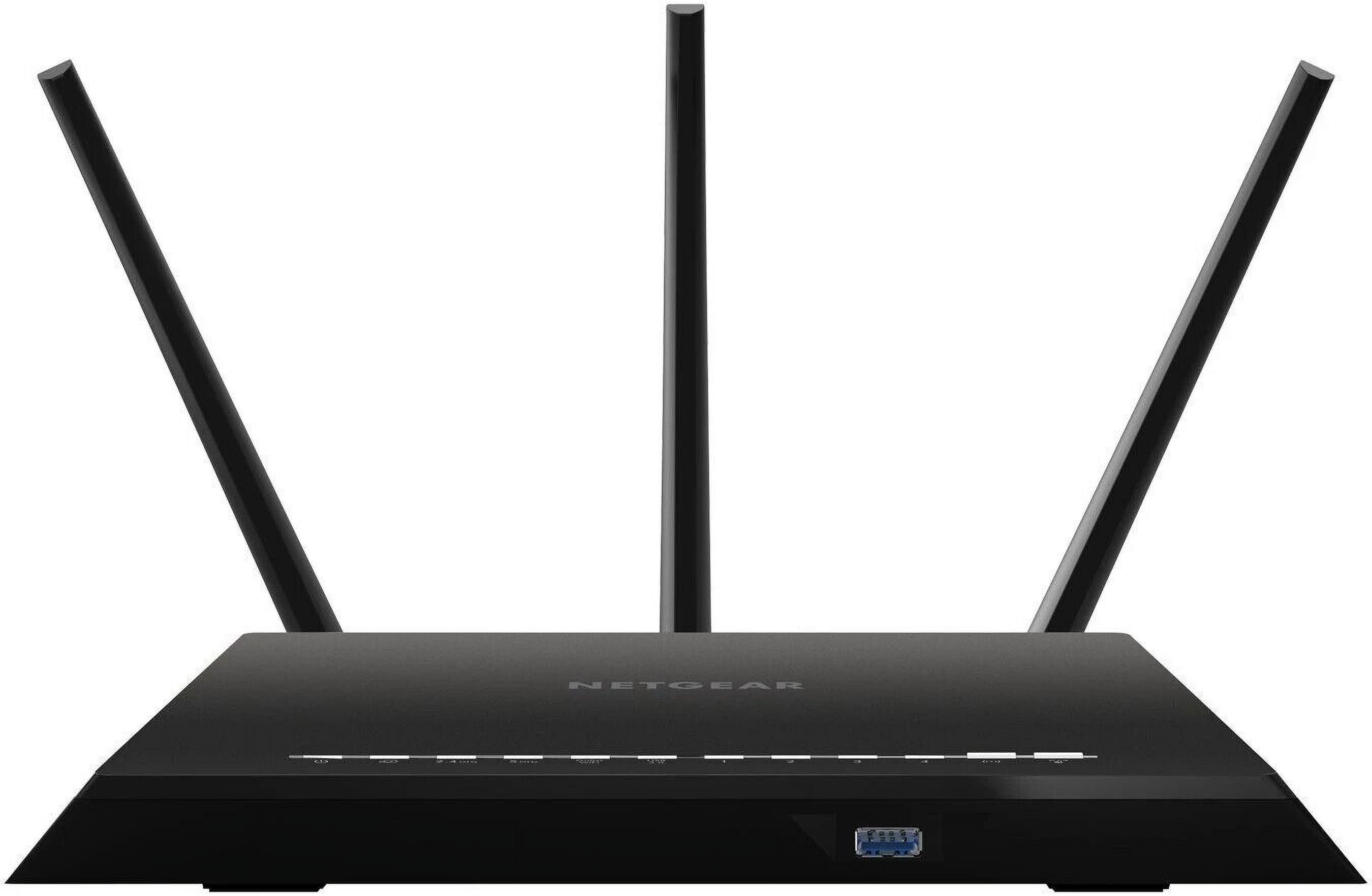 Netgear R6700V2 4-Port Nighthawk Dual-Band Wireless WIFI Router - Black ...