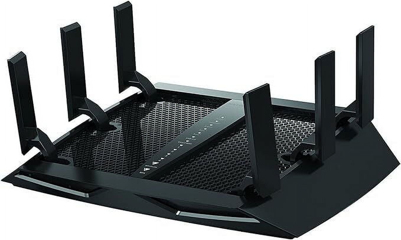 Netgear R7900 3000 Mbps Tri-Band Nighthawk Wireless WIFI Router - Black ...
