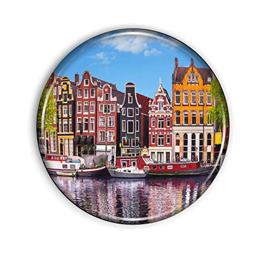Netherlands Amsterdam Magnet Strong and Flexible Refrigerator Magnet 1. ...