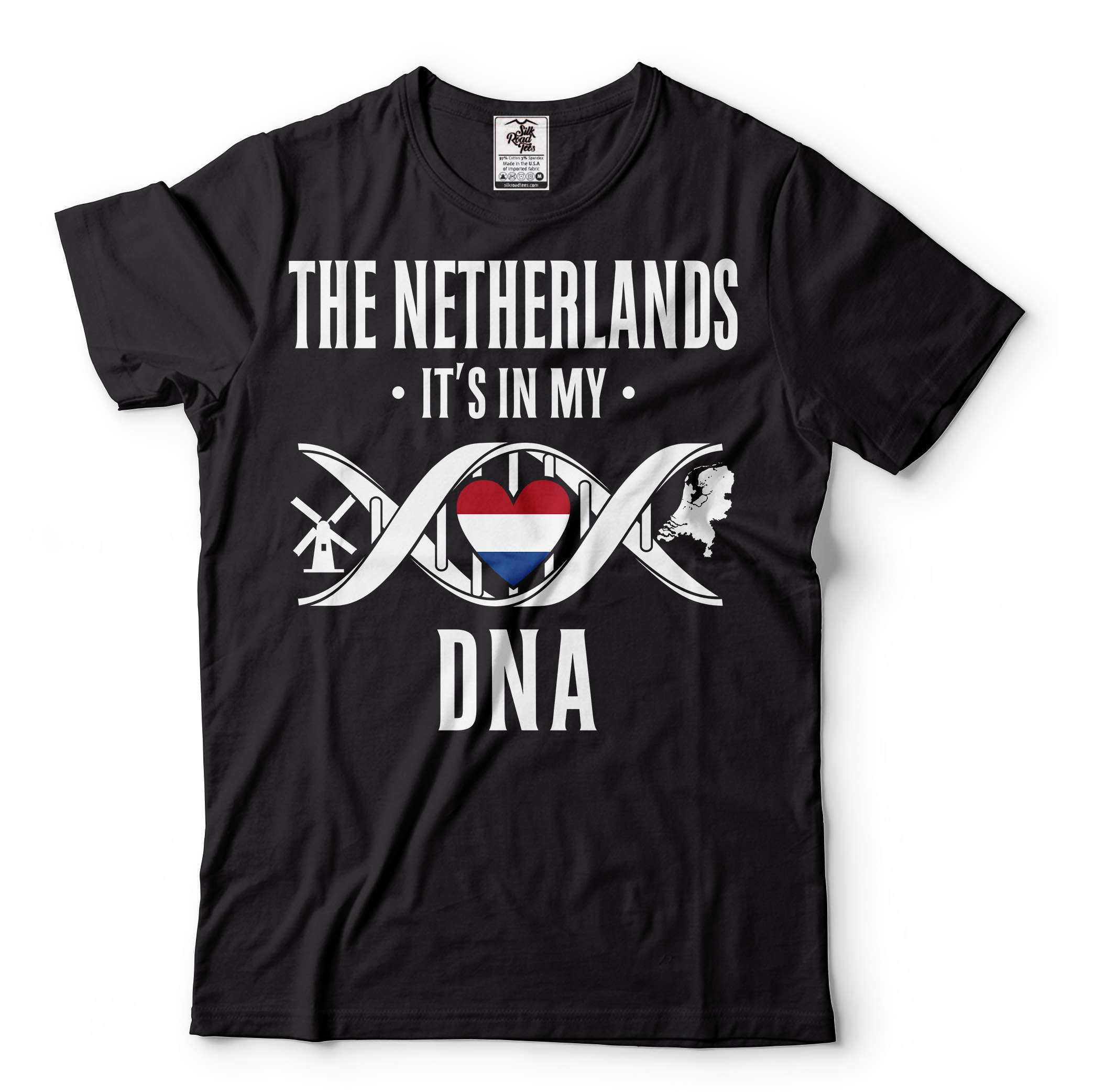 Netherlands DNA Shirt Netherlands Flag Tee Netherlands National ...