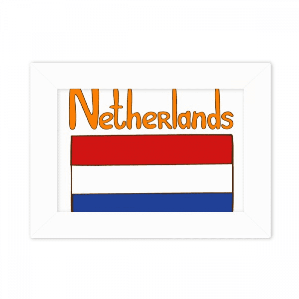 Netherlands National Flag Pattern Photo Mount Frame Picture Art ...