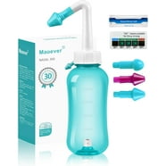 Himalayan Institute Neti Pot Starter Kit 1 Ceramic Pot, Neti Wash Plus ...