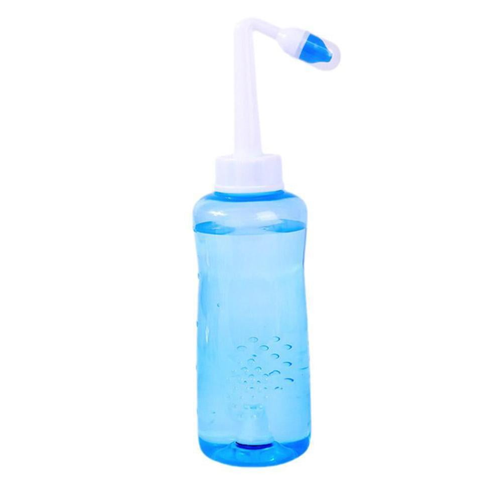 Neti Pot Sinus Rinse Kit Nasal Flush Pot Nose Wash-Bottles Irrigator ...