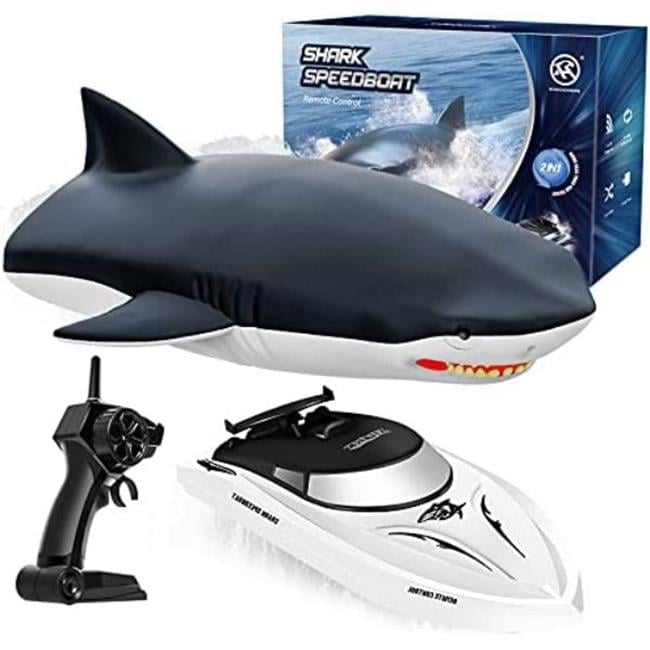 Netjett NC21679 8-12 Year Old Boys High Simulation Shark Radio Control ...