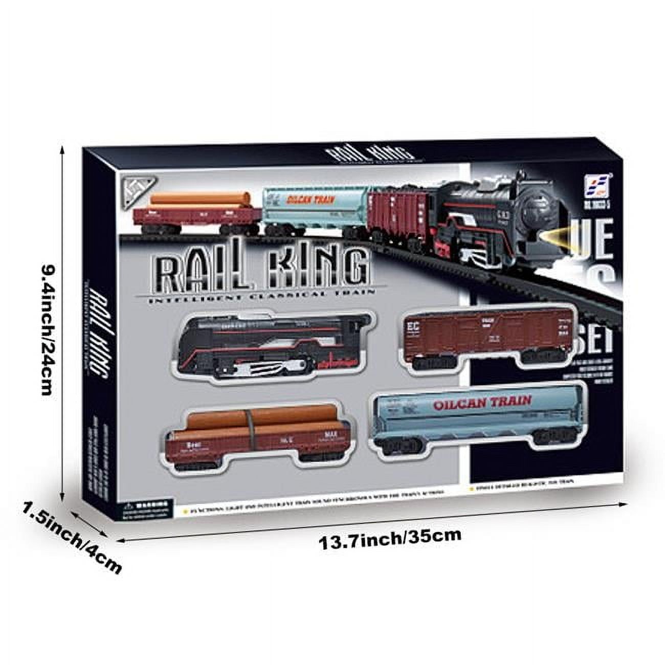 Netjett NT31365 Assembled Electric Rail Train Model Toy Set - Walmart.com