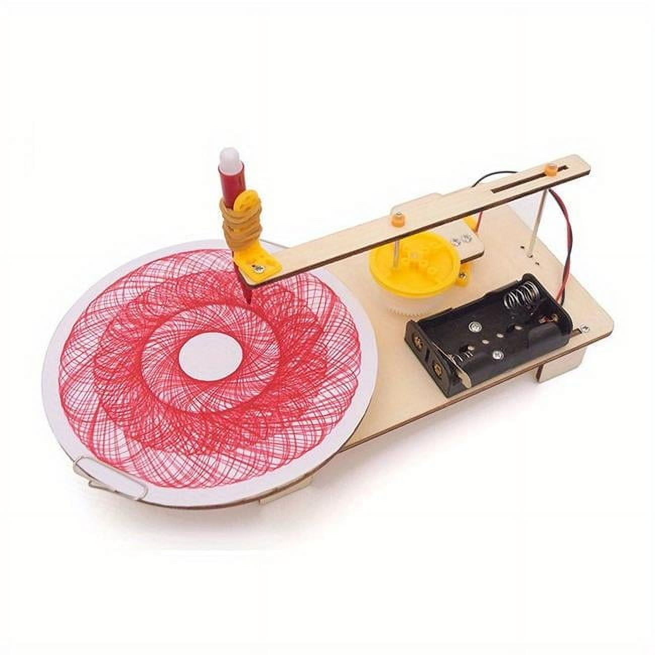 Netjett NT31656 DIY Creative Wooden Electric Plotter Drawing Robot ...