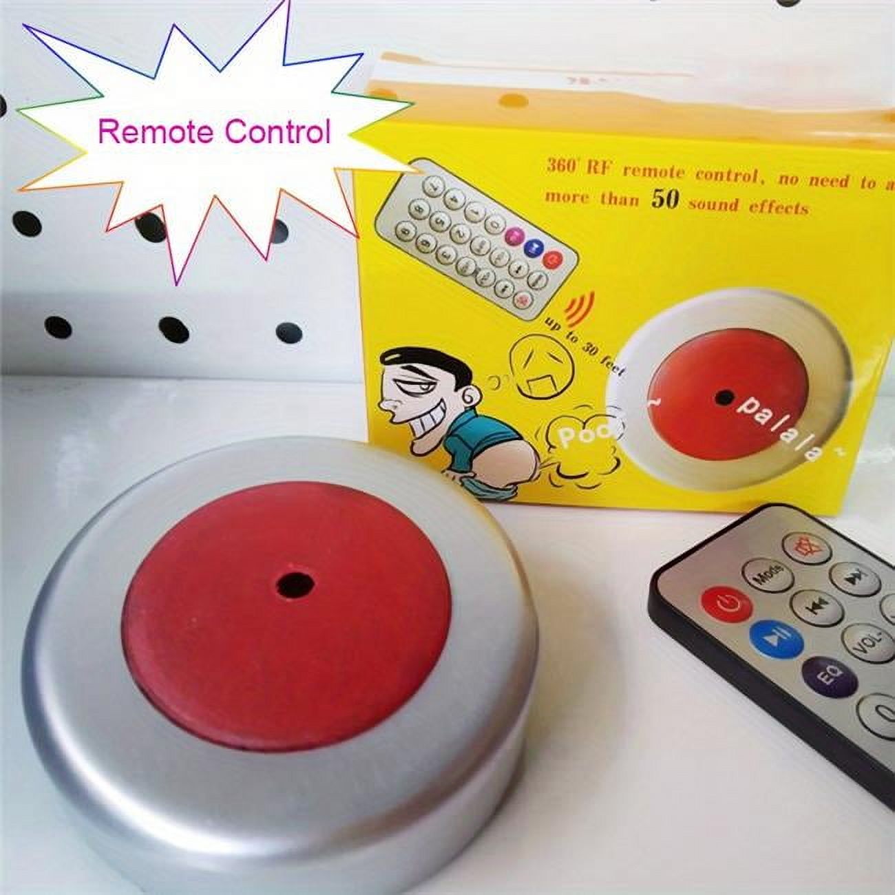 Netjett NT31862 Funny Remote Control Fart Machine Remote Gag Gift Joke ...