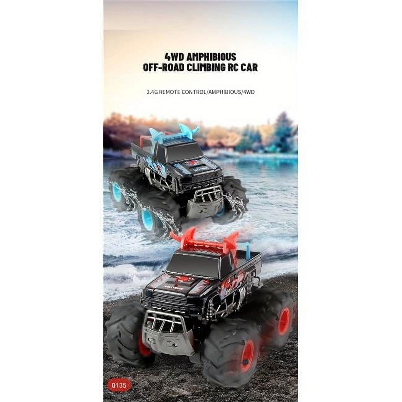 Netjett NT32058 2.4Ghz Marine Amphibious Remote Control Car for Boys - Walmart.com
