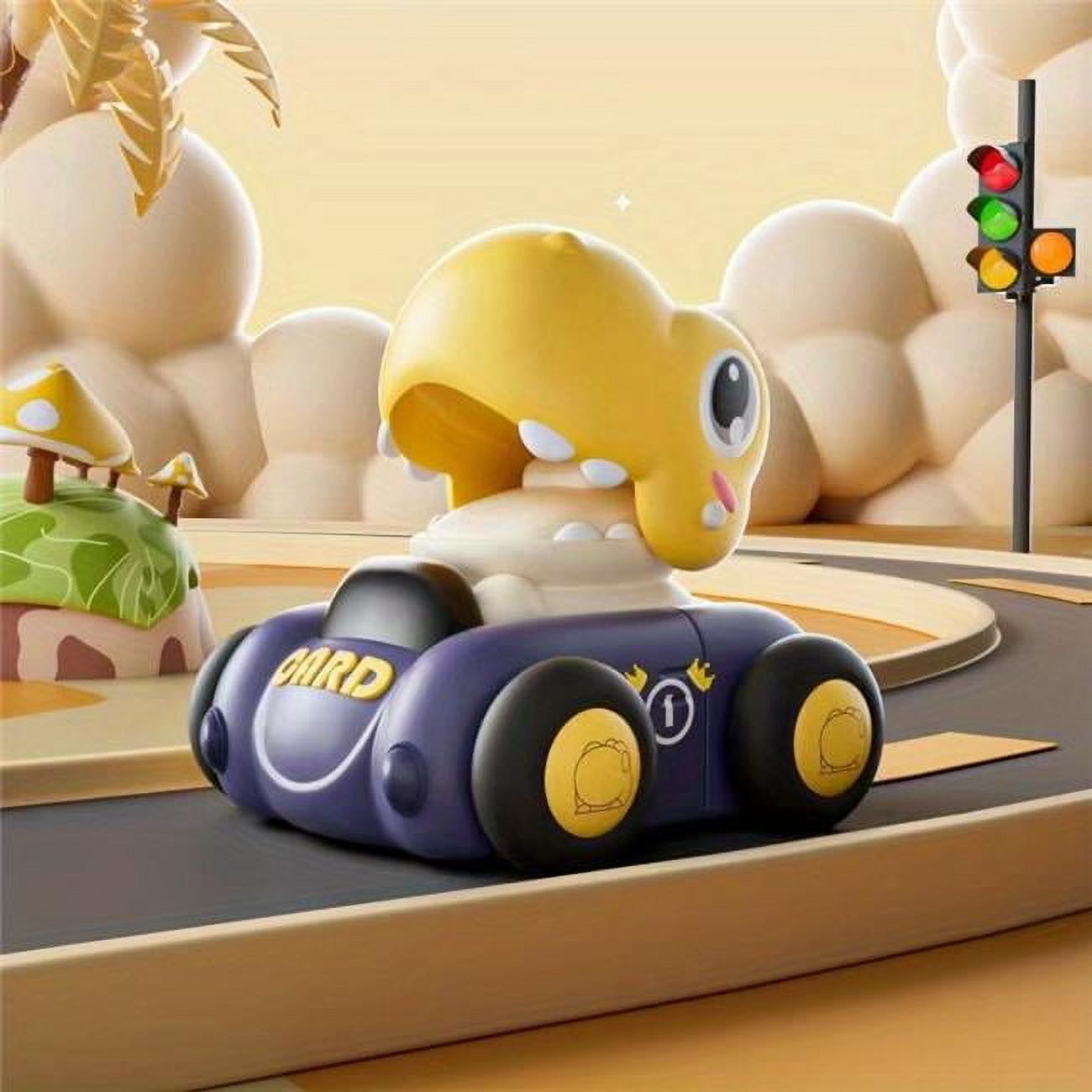 Netjett NT32150 Cute Moe Cartoon Kids Dinosaur Car Rocket Plane Press ...