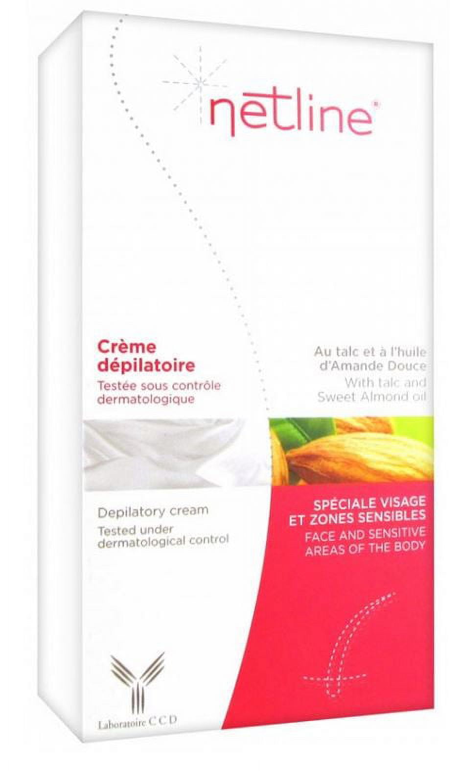 Netline Depilatory Cream for the Face 75 ML - Walmart.com