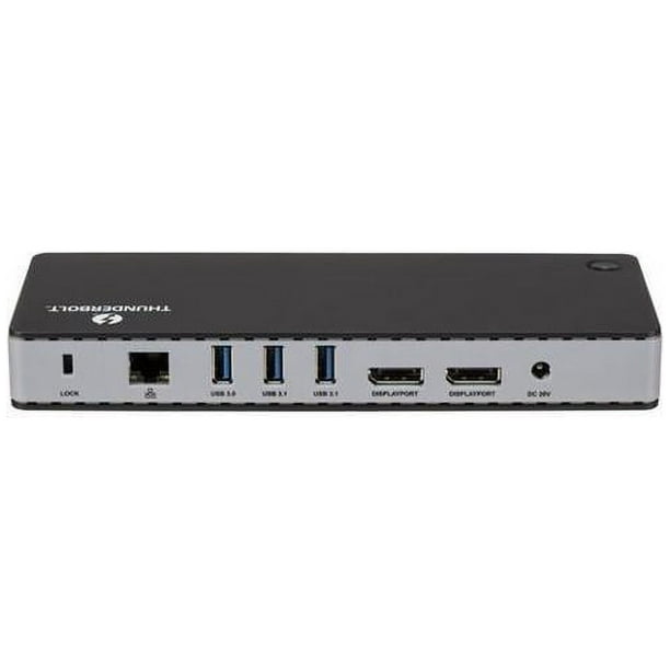 Netpatibles Thunderbolt 3 USB-C 4K 10 Port Docking Station 60W PD ...