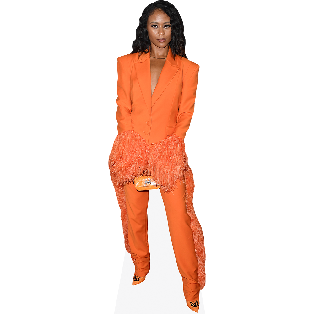 Netta Walker (Orange Outfit) Mini Cardboard Cutout Standee - Walmart.com