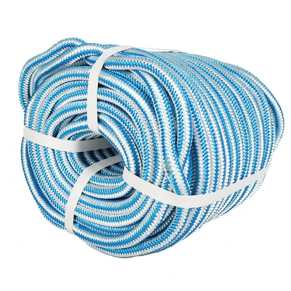Netuera Arborist Tree Climbing Rope, 1/2", 16 Strand Braided, Blue ...
