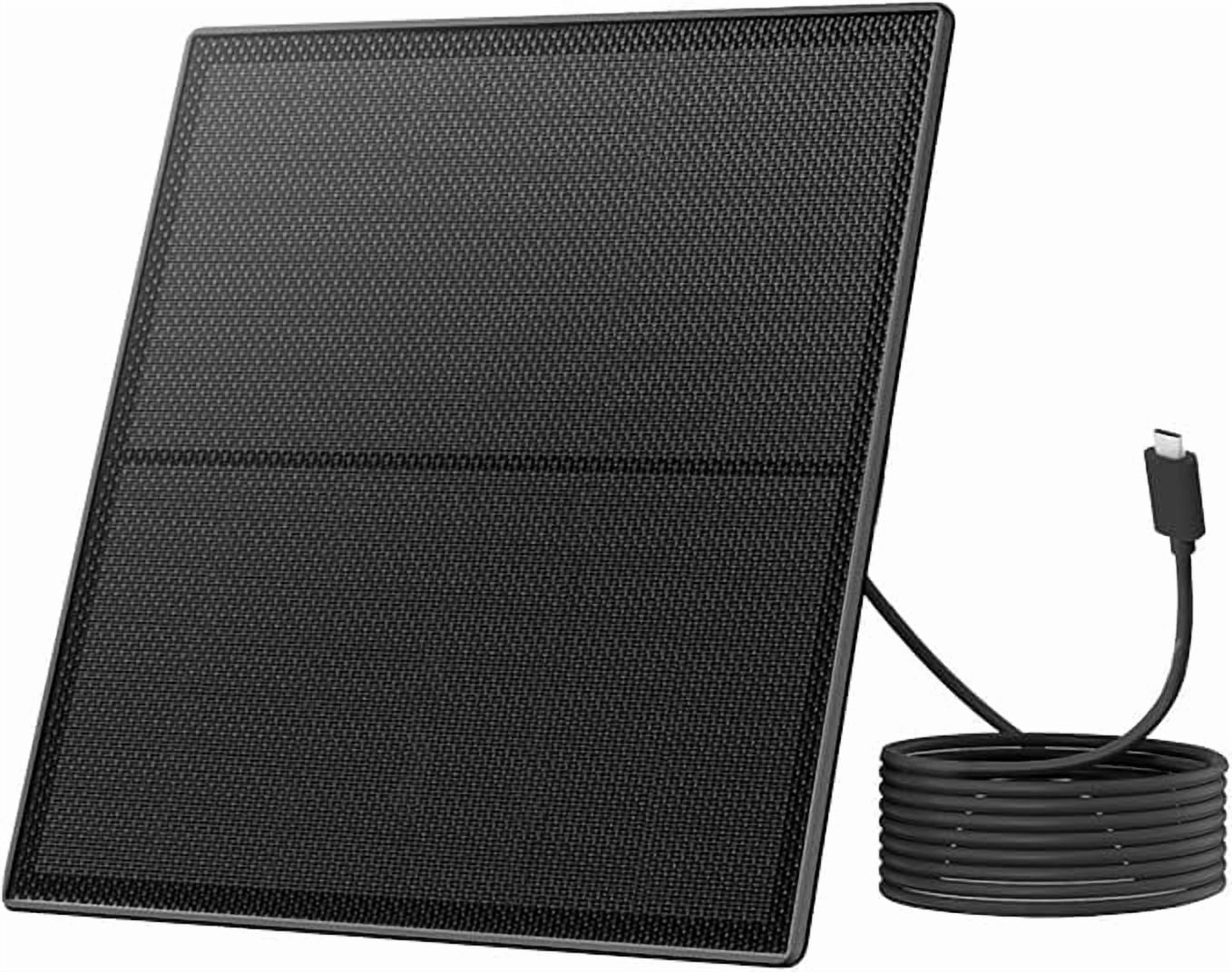 Netvue Type C Solar Panel for Birdfy, IP65 Waterproof for Outdoors, 5W ...