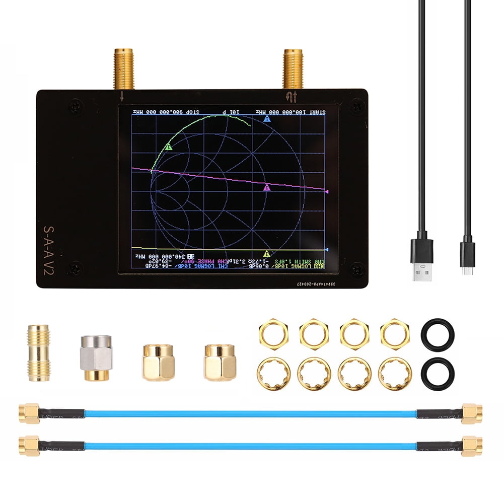 Network Analyzer, 3G Vector Network Analyzer S-A-A-2 NanoVNA V2 Antenna ...