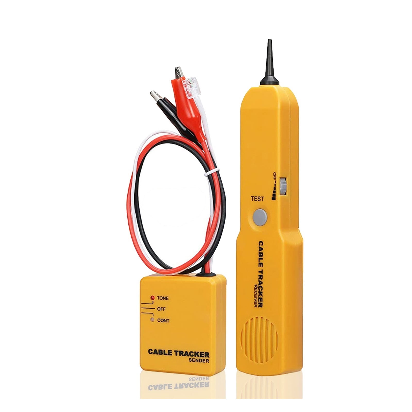 Network Cable Continuity Phone Line Tester-Wire Tracer Tone Generator ...