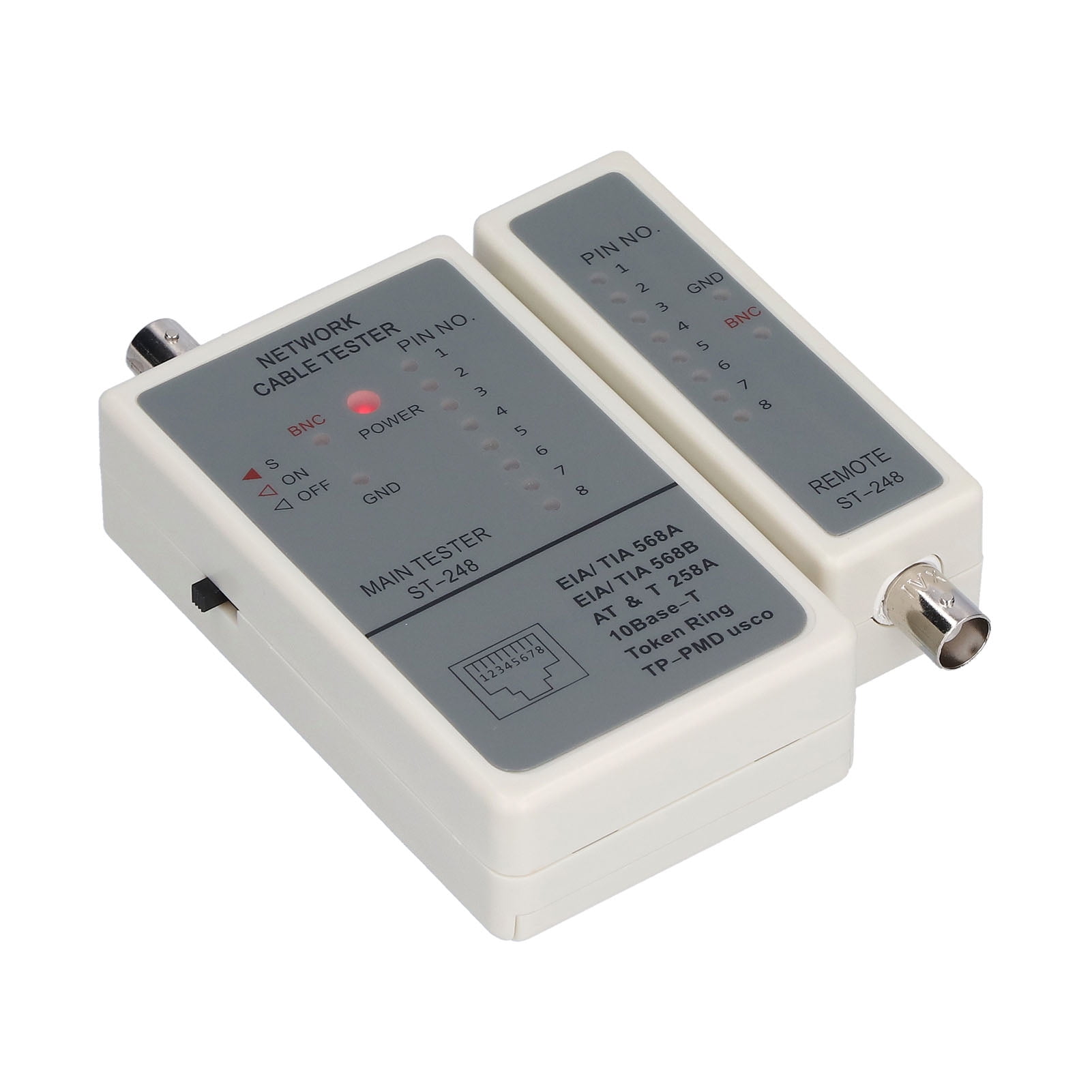 Network Cable Tester, Cables Detector DC 9V Automatic Scanning ...