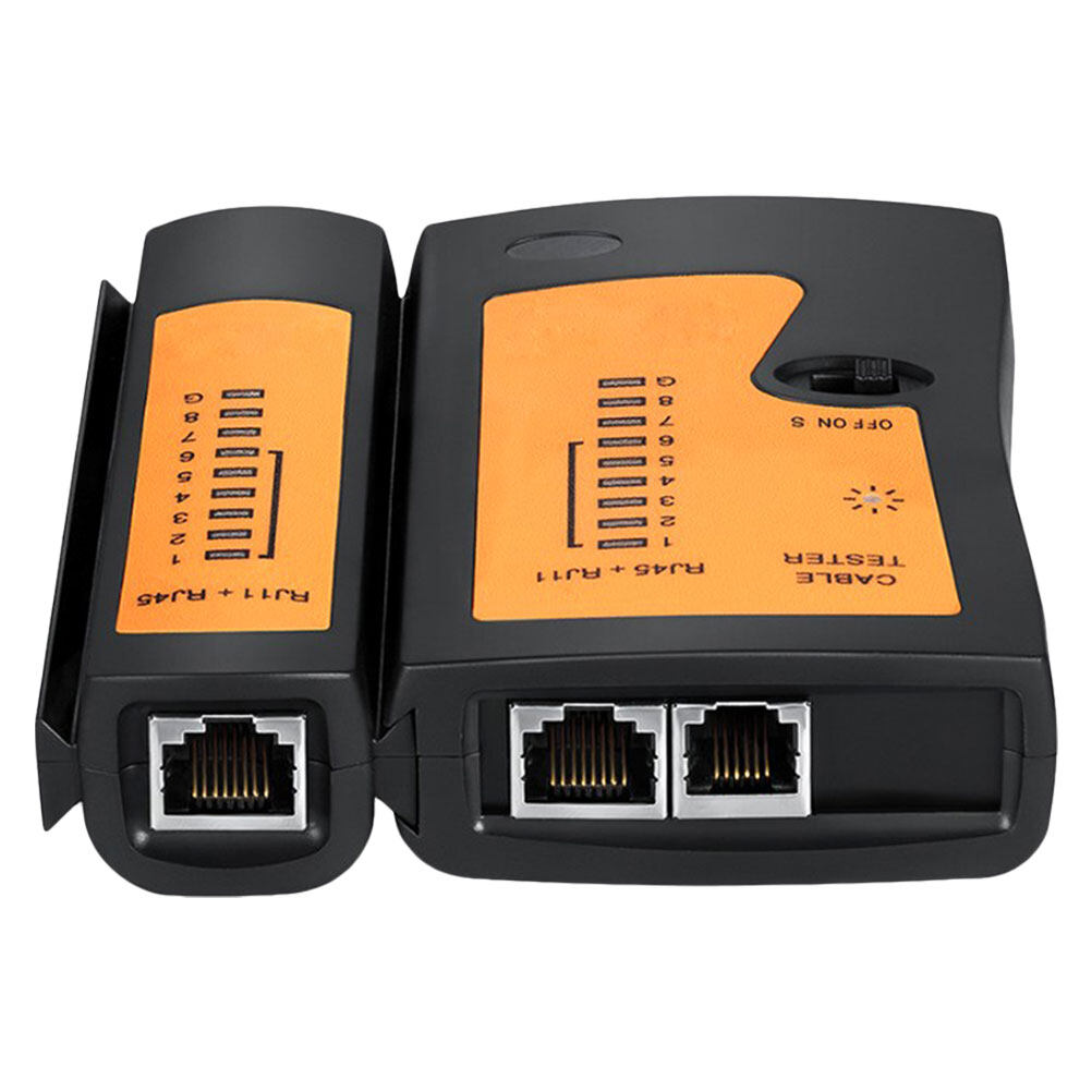Network Cable Tester LAN RJ45 RJ11 Cat 5 Ethernet Line Tool Internet ...