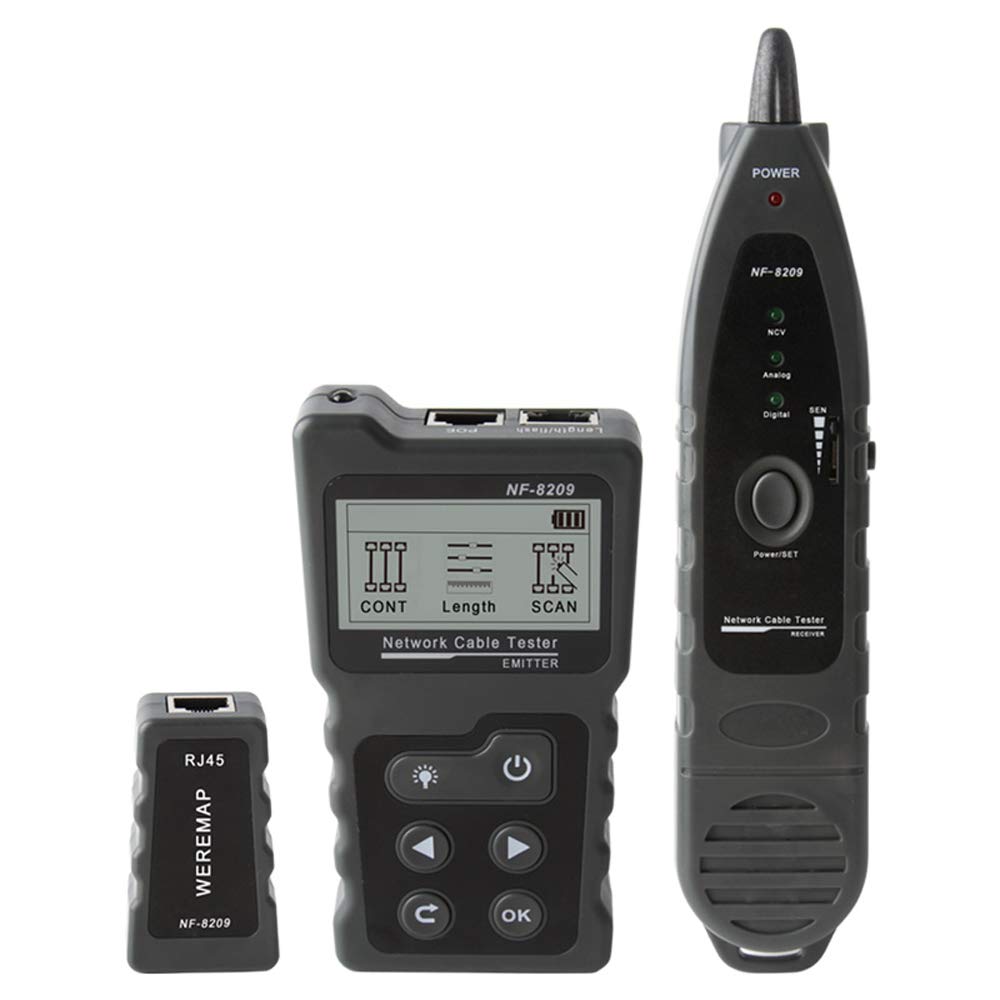 Network Cable Tester NF-8209 Wire Tracker Network Tool Scan Cable ...