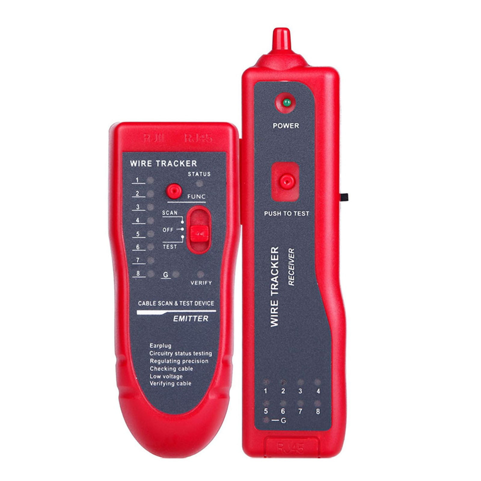 Network Cable Wire Cable Tester Highly Sensitive Handheld Cable Tester ... Network Cable Wire Cable Tester Highly Sensitive Handheld Cable Tester ...