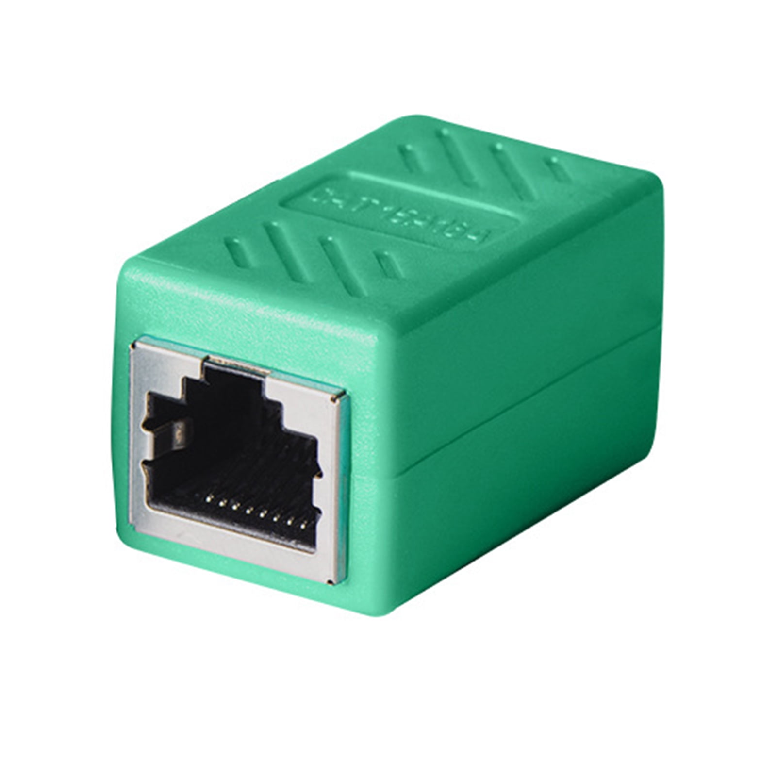 Network Connector Dual Ports Plug Play Gold-plated Female to Female ...