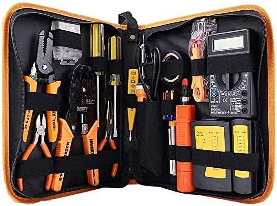 Network Installations or Repairs Tool Kit,with Screwdrivers Metal ...