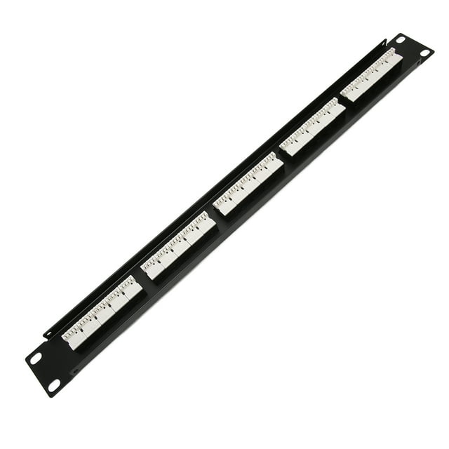 Network Patch Panel RJ11 Through Coupler 25 Ports Anti Interference ...