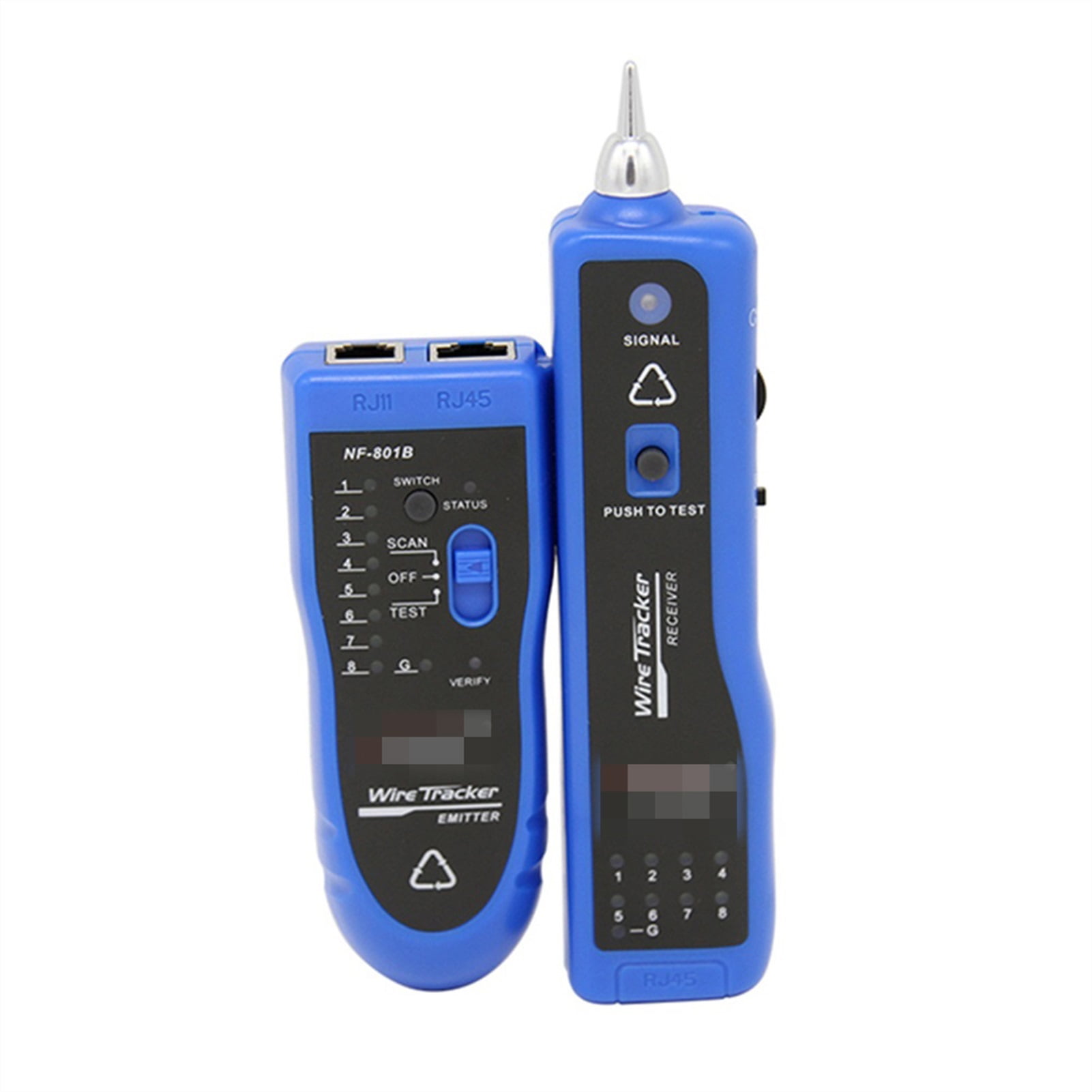 Network RJ11 RJ45 Lan Wire Tracker Fault Locator And Cable Tester LAN ...