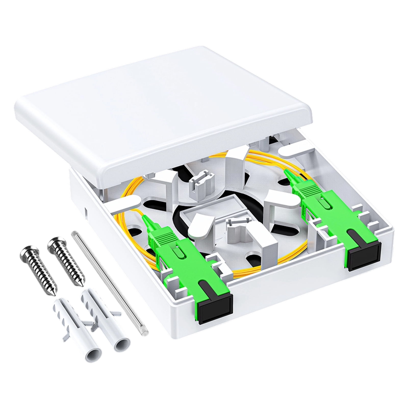 Networking Fiber Opt Wall Panel Plate for Heat Dissipation Supporting ...