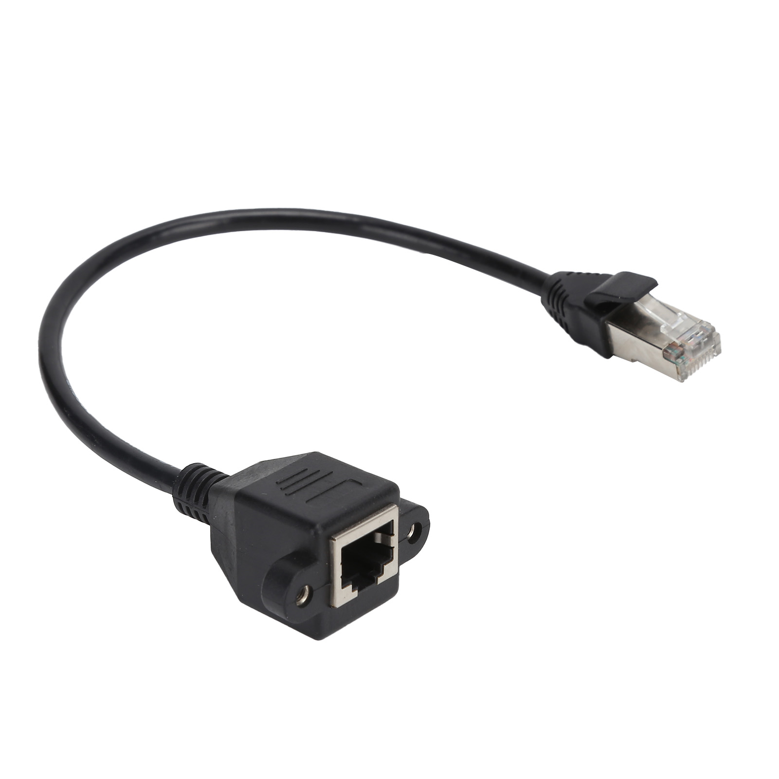 Networks Cable Extension Male to Female With Screw Hole Fixable Adapter ...