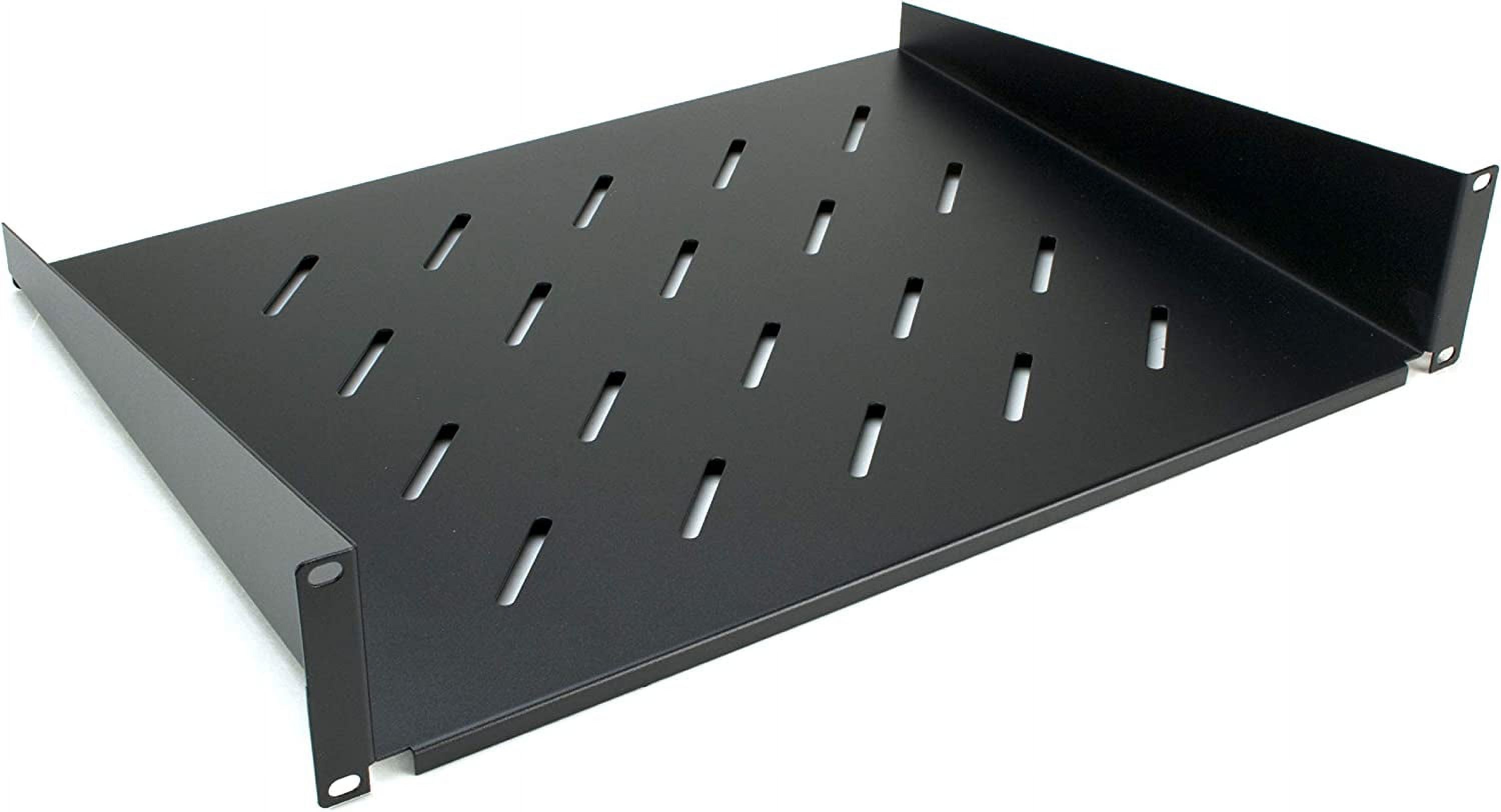 Networx Vented 2U Universal Rack Shelf for 19" Equipment Rack - 14 ...