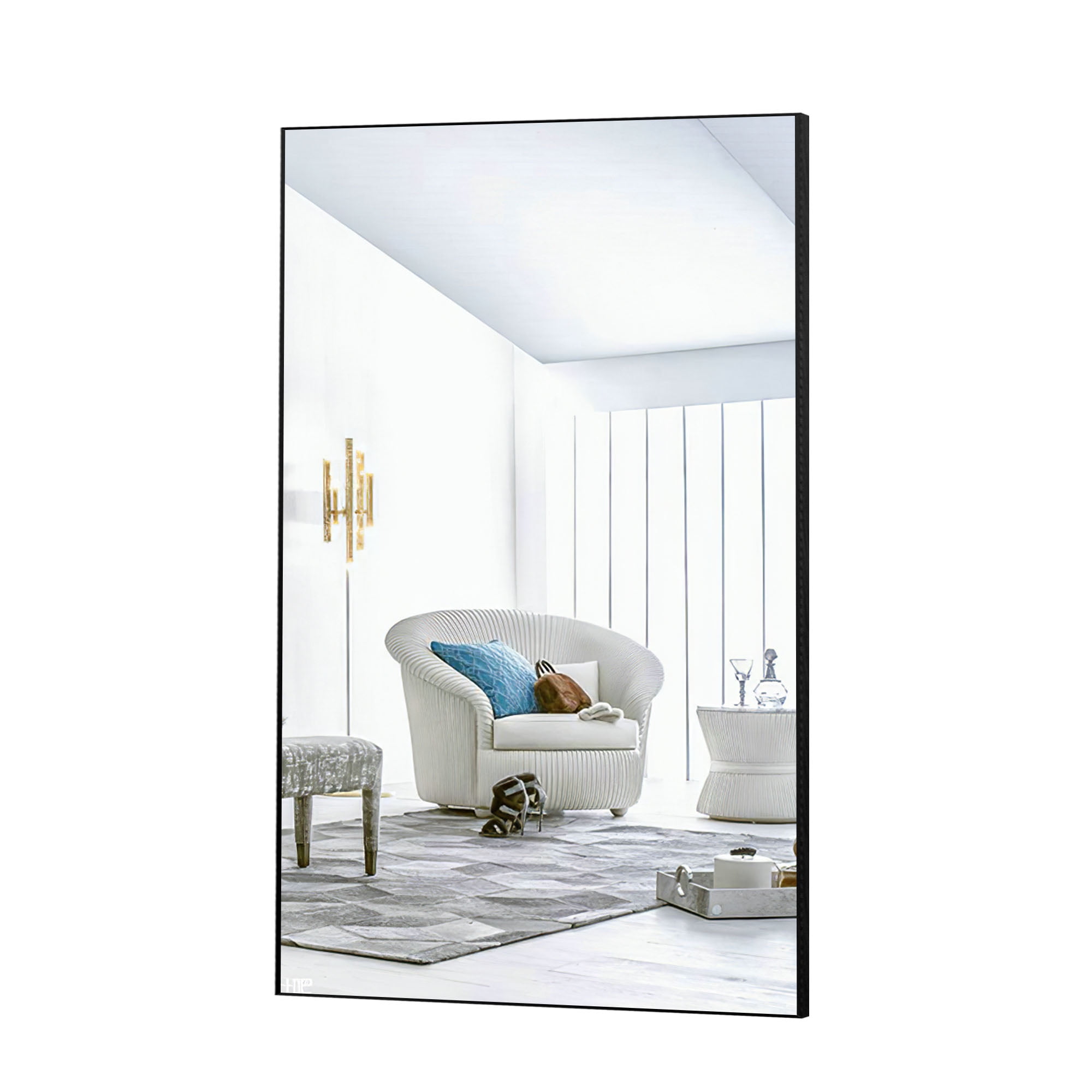 36 in x 59 in Black Modern Floor Mirror - Walmart.com
