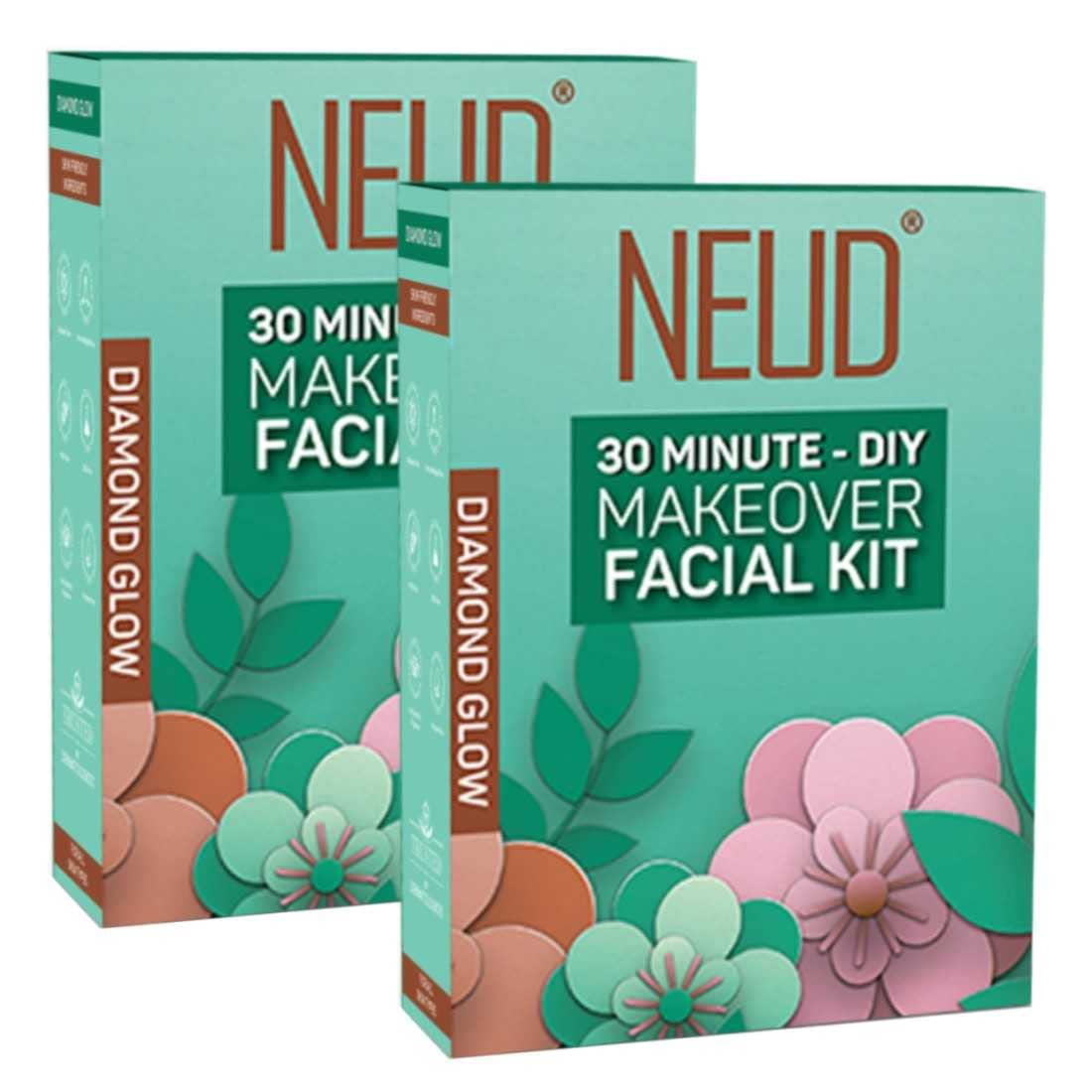 Neud 6-Step Diy Makeover Facial Kit For Salon-Like Glow At Home (60 G ...