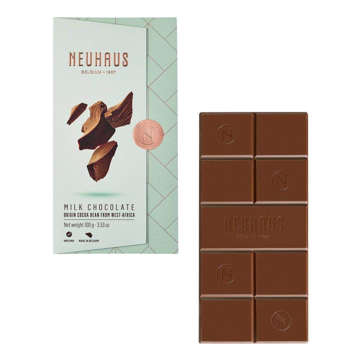 Neuhaus Belgian Chocolate Tablet YYF14 - Milk Chocolate 35% Cocoa ...