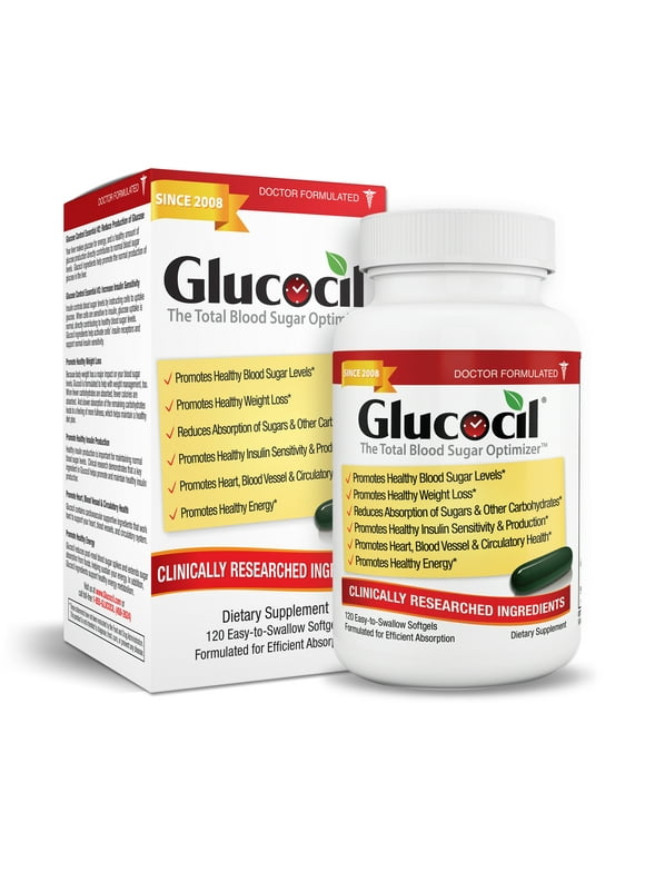 Glucocil Diabetes Support in Health and Medicine - Walmart.com