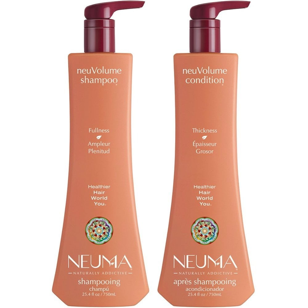 NEUMA NeuVolume Shampoo and Conditioner Combo Pack, 10.1 Fl Oz Shampoo ...