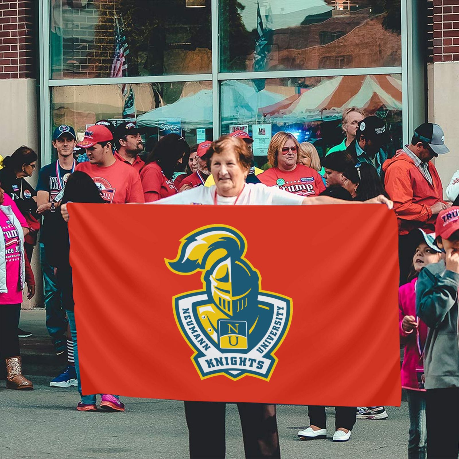 Neumann University Logo Flag 3x5ft, Home Garden Flag, Suitable For ...