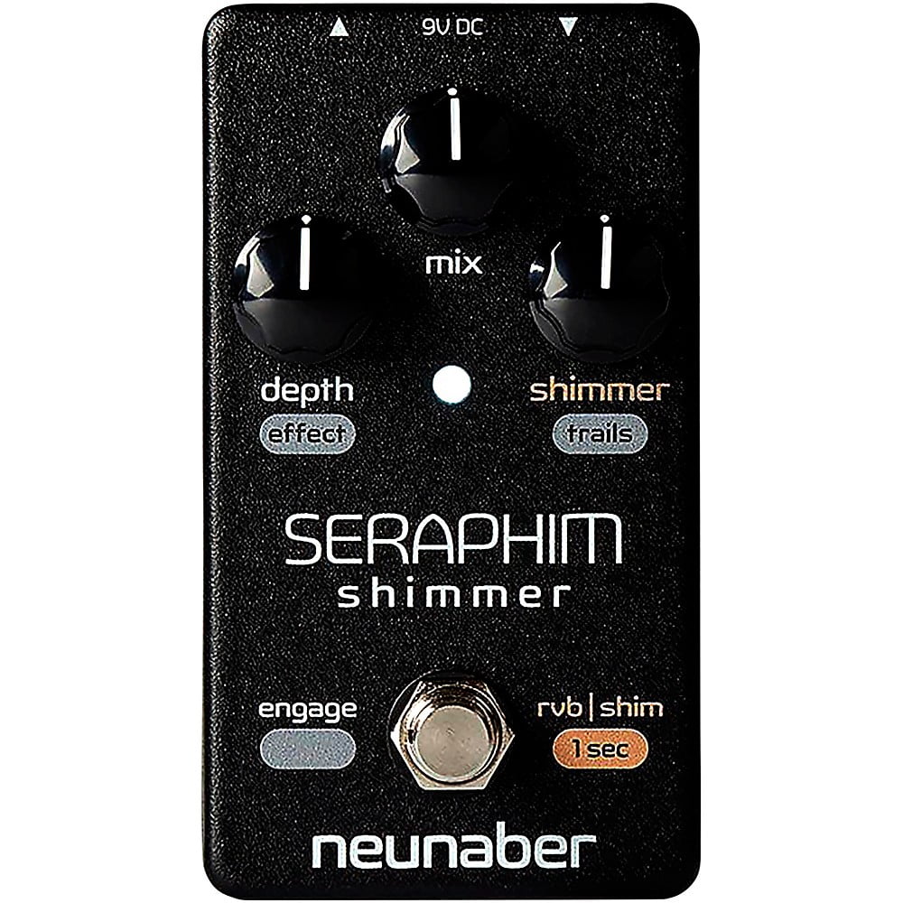 Neunaber Seraphim Shimmer v2 Reverb Effects Pedal Black - Walmart.com